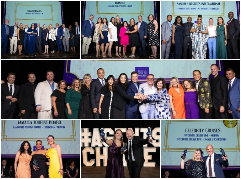 7 suppliers win multiple awards at Agents' Choice Gala - TravelPress