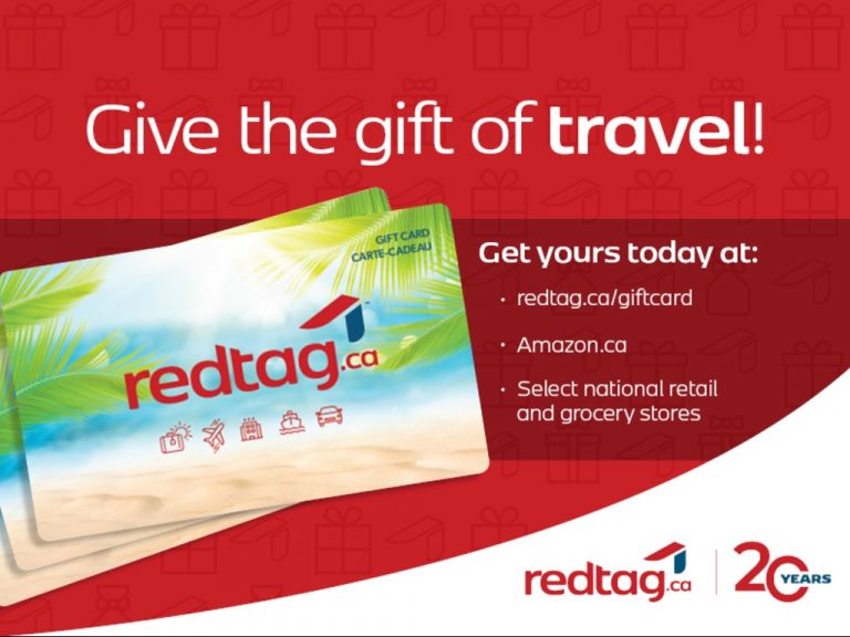 redtag.ca Gift Cards Expand to Retail Locations and Amazon.ca - TravelPress