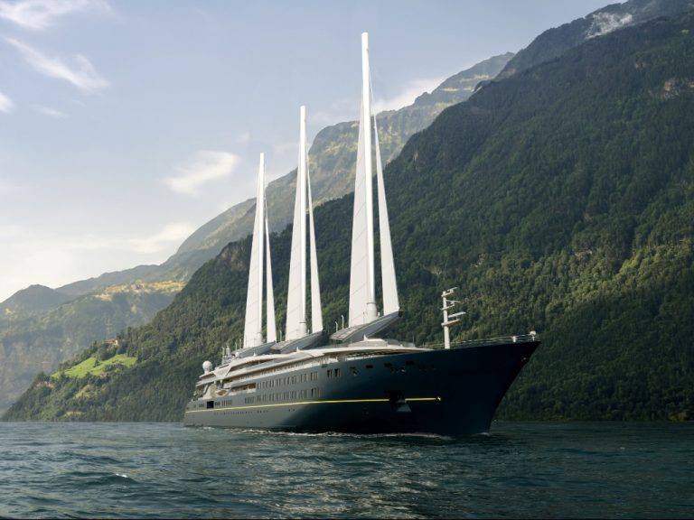 World's largest sailing yacht, Orient Express Corinthian, sails June ...